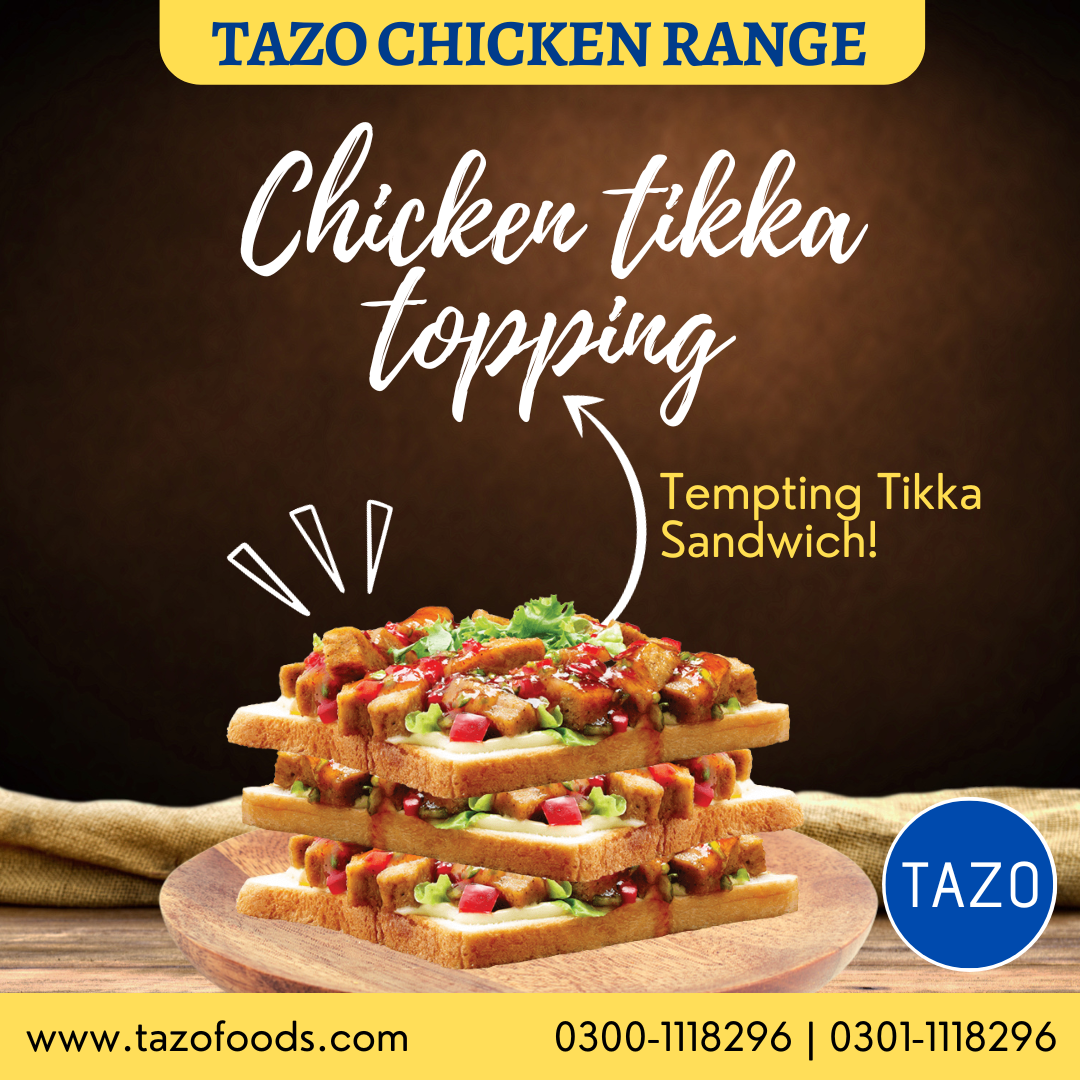 Chicken Tikka Topping 1 kg – TAZO Foods Pk