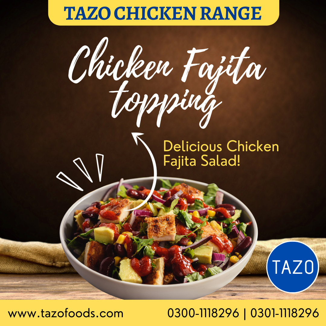 Chicken Fajita Topping 1 kg – TAZO Foods Pk