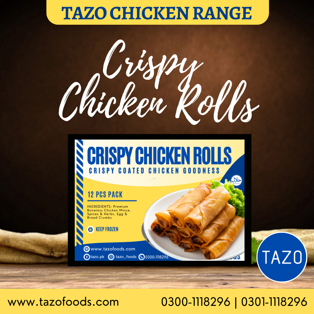Crispy Chicken Rolls 12 pcs – TAZO Foods Pk